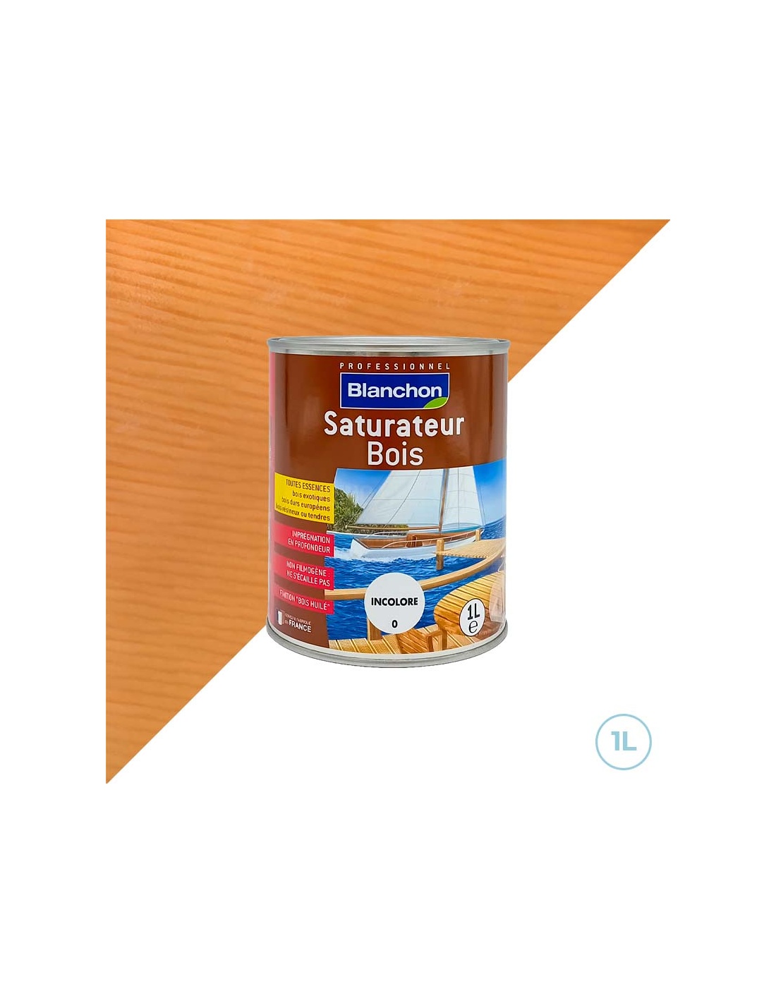 🌞 Blanchon saturateur bois 1L - Protection incolore pour boiseries ...